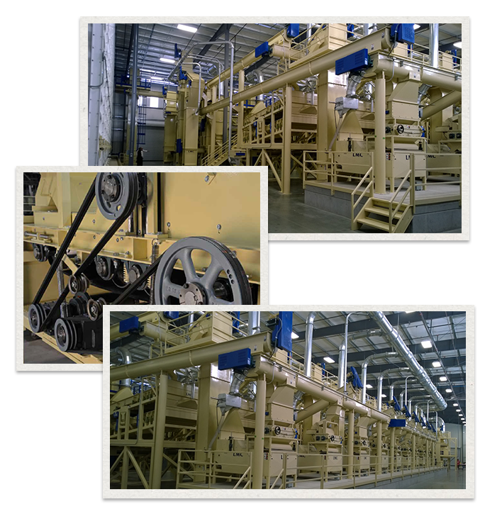 OPICO® | LMC | Peanut, Tree Nut, Seed, Bean processing Equipment